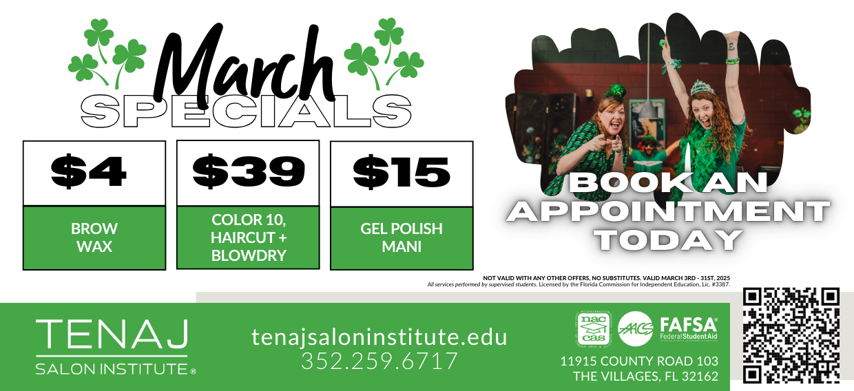 TENAJ Salon Institute - Your Career as a Cosmetologist Starts Here!